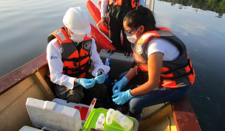 ANA realiza monitoreo participativo de la calidad del agua superficial en Madre de Dios | Drupal